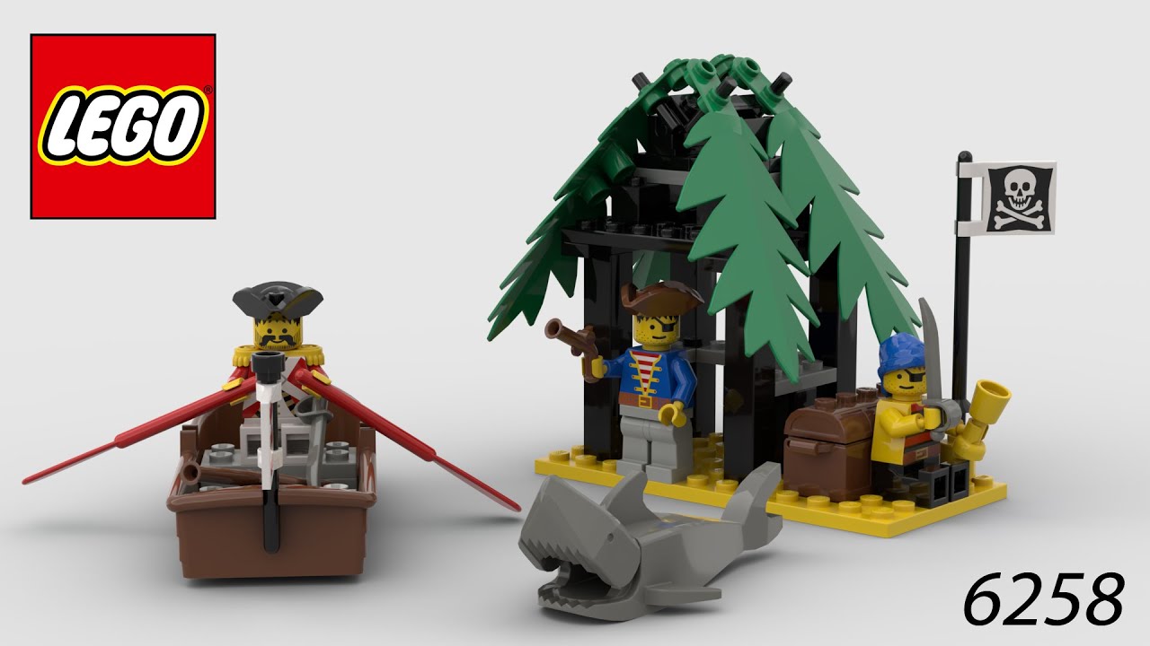 LEGO - Pirates 6258: Smuggler's Shanty - Lego Speed Build by Brickocate ...