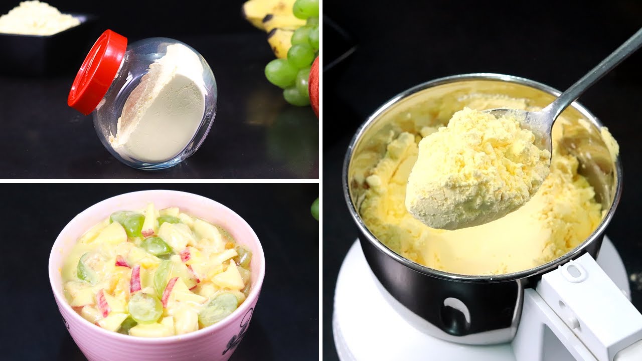 Homemade Custard Powder Recipe | How to Make Custard Powder at Home ...