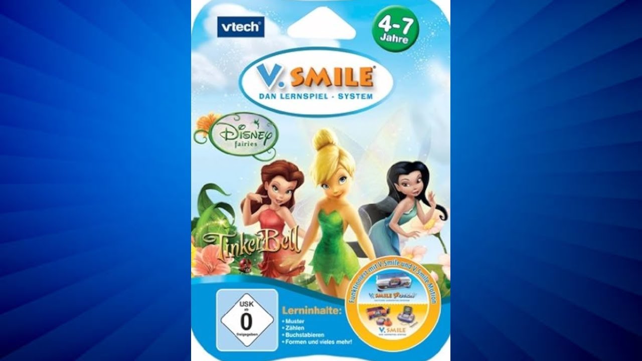 Disney Fairies: Tinkerbell - V.Smile - YouTube
