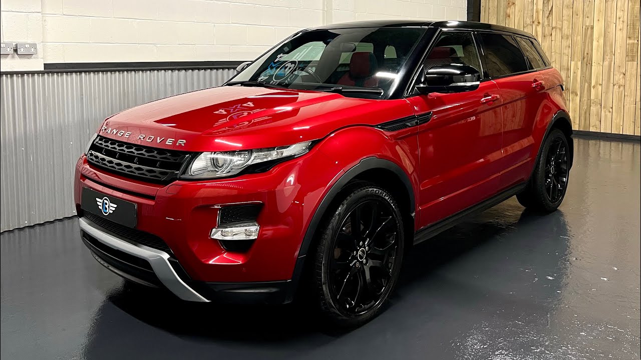 2012 Land Rover Range Rover Evoque 2.2SD4 190BHP Dynamic Auto Walk ...
