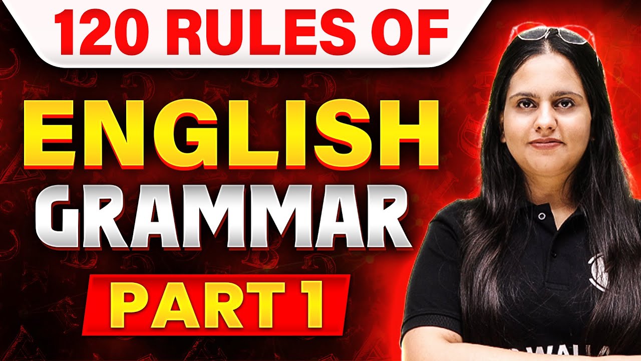 120 Rules of English Grammer🤩 (Part 1) | पूरी English Grammer अब मुट्ठी ...