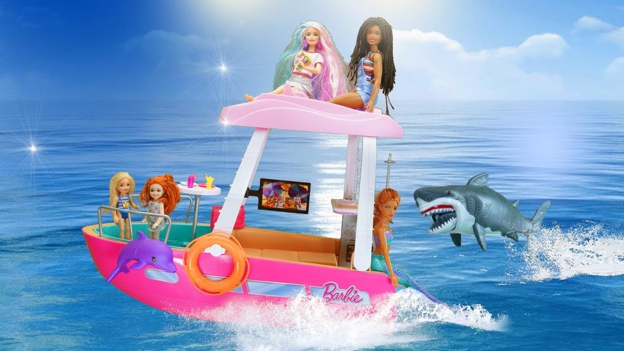Barbie Dreamboat Adventure - Chelsea and Friends Swimming Pool - Barbie ...