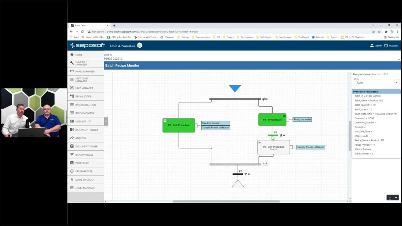 Batch Process Demo with the Batch Procedure Module - YouTube