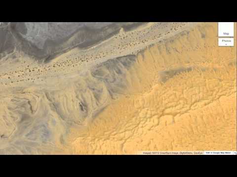 google maps art - sahara - YouTube