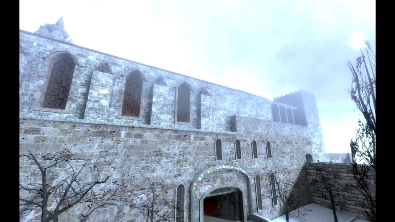 GMOD: zs_castle_keep_snowy map showcase - YouTube