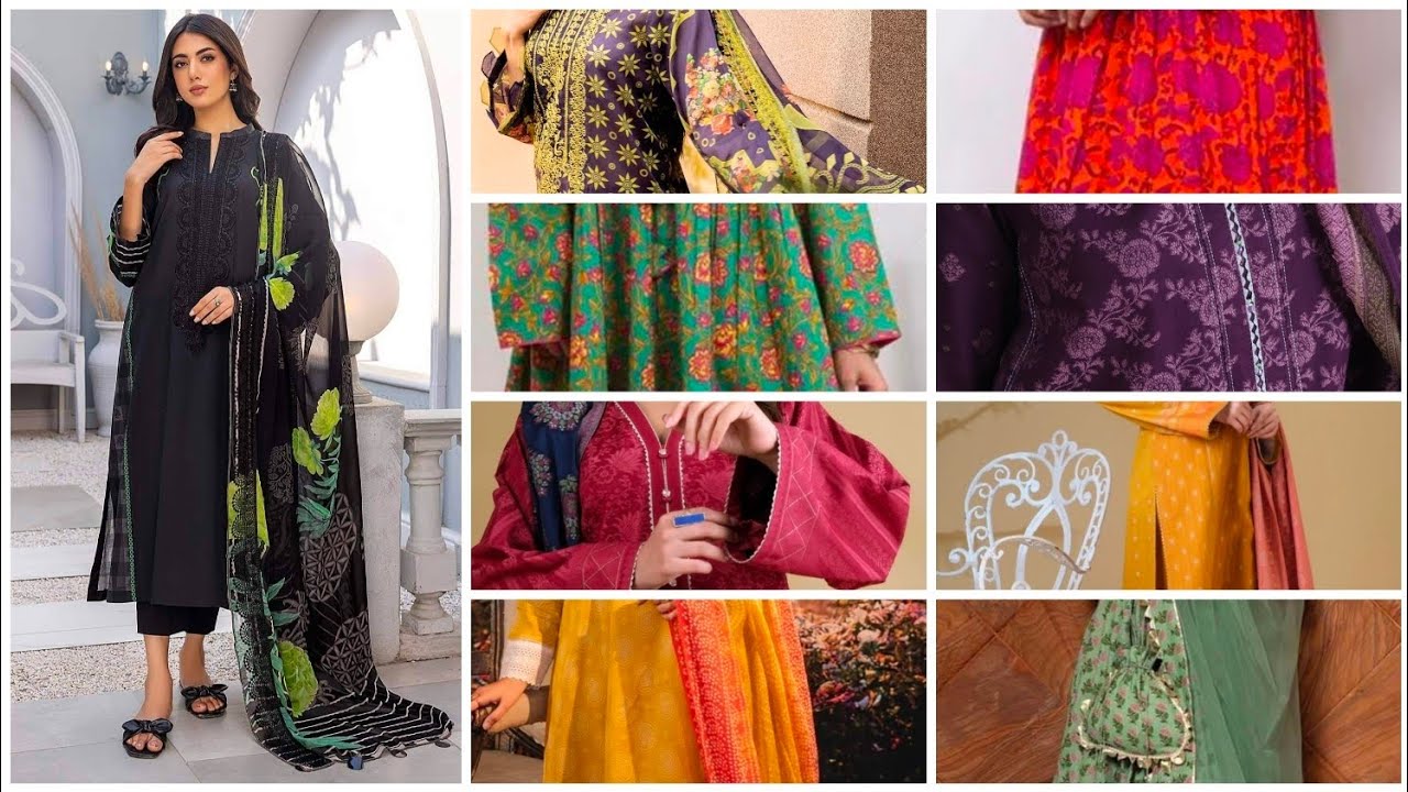 Beautiful Dress designs | New Dress 🥻 Designs | Neck designs| Sleeves ...