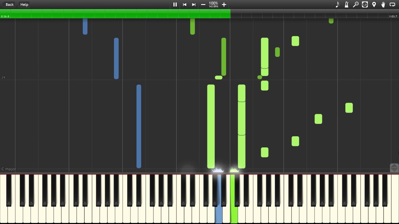 Pokemon Sun & Moon - Aether Foundation Theme (Synthesia) - YouTube