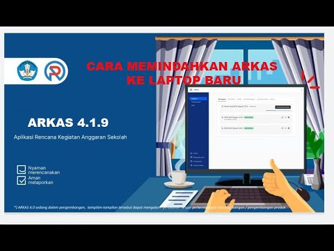 CARA MEMINDAHKAN APLIKASI ARKAS KE LAPTOP BARU - YouTube