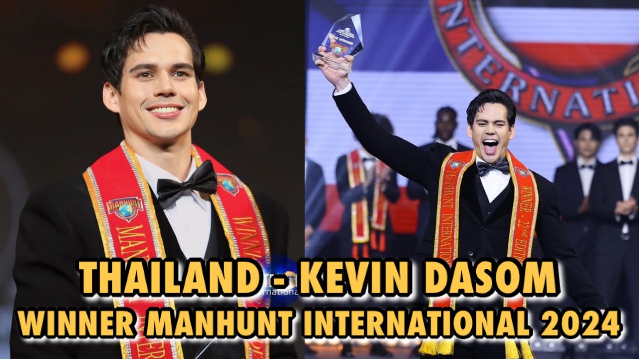 CONGRATULATION‼️ THAILAND IS THE NEW MANHUNT INTERNATIONAL 2024. KEVIN ...