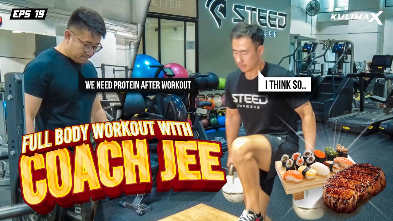 FULL BODY WORKOUT WITH COACH JEE! WE NEED PROTEIN AFTER WORKOUT!! - YouTube