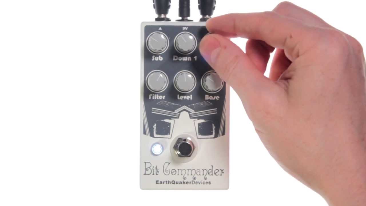 EarthQuaker Devices Bit Commander Guitar Synthesizer - YouTube