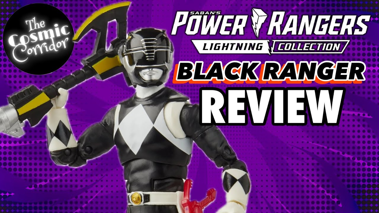 Black Ranger | Power Rangers Lightning Collection (Hasbro) | ACTION ...