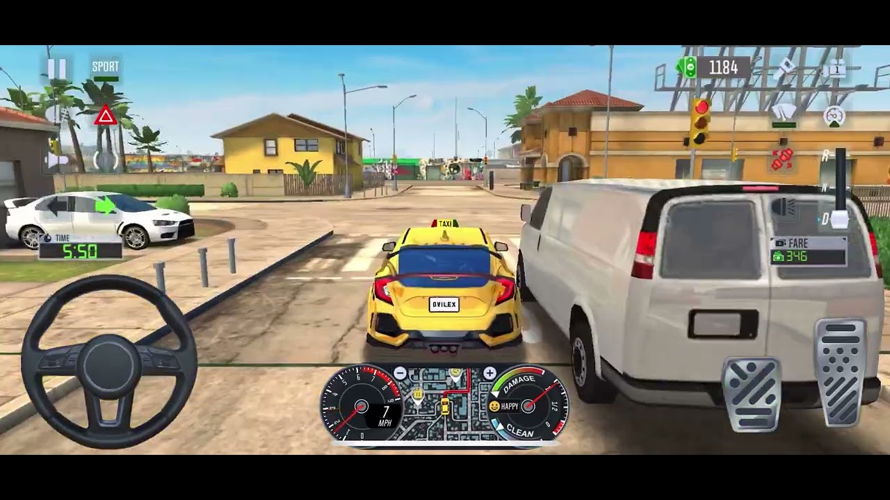 OLD CLASSIC CARS UBER DRIVER 🚖 City Car Driving Games Android iOS ...