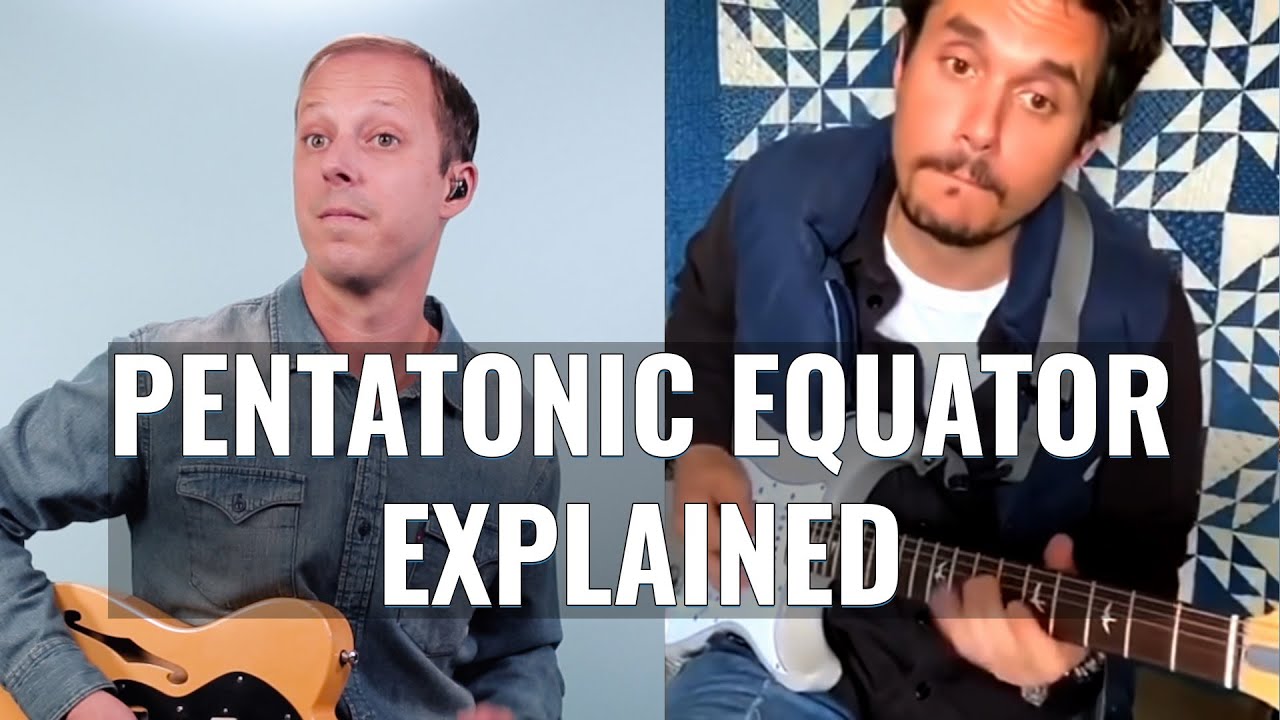 Unlock John Mayer's Pentatonic Equator For Blues Lead Guitar - YouTube