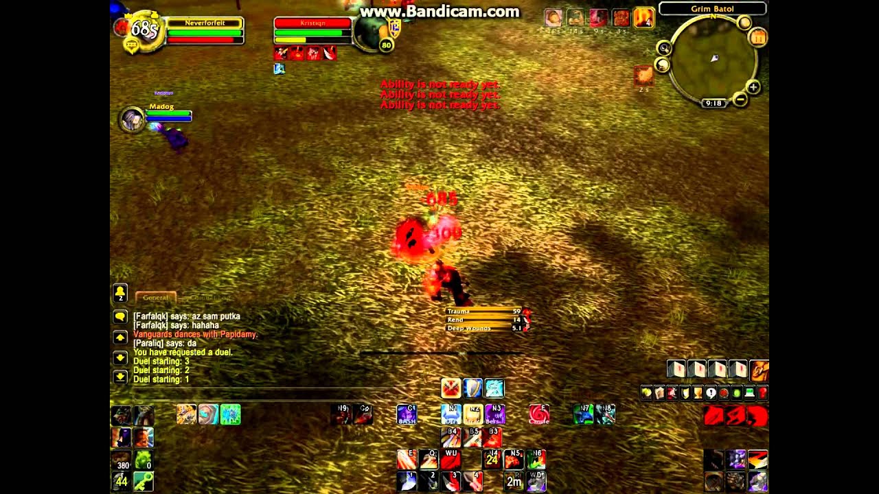 How to beat Rogue with warrior - YouTube