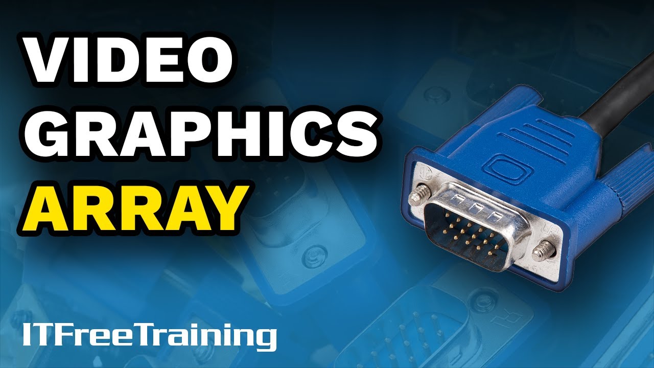 VGA - CompTIA A+ 220-1101 – 1.21 - YouTube