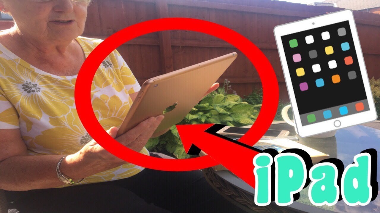 Grandma got a iPad! | Sprinkleofalicex - YouTube