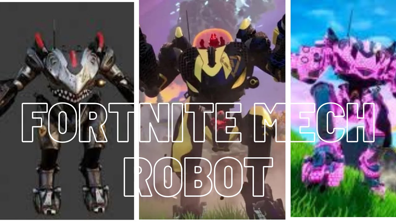 Fortnite mech robot update dominating 2021 - YouTube