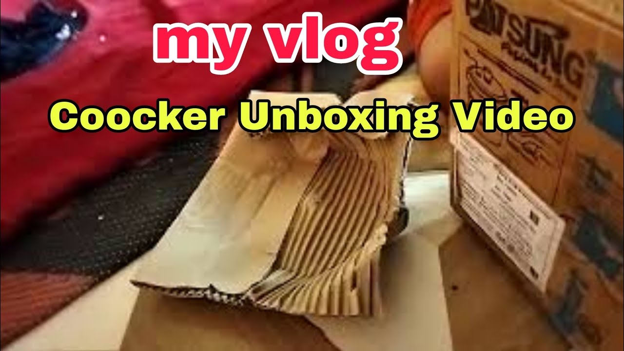 Coocker Unboxing Video - YouTube