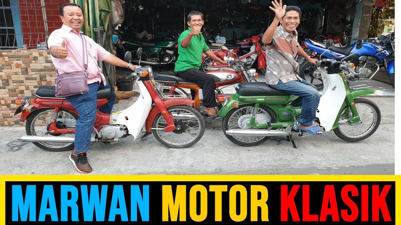 TEMPAT BERBURU MOTOR KLASIK MARWAN MOTOR SOLO - YouTube