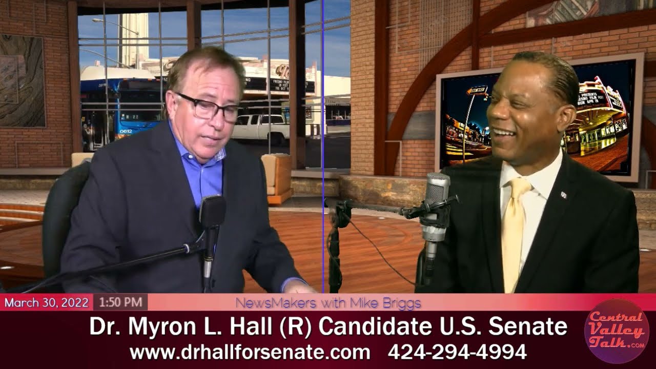 Dr. Myron L. Hall (R) Candidate U.S. Senate - YouTube