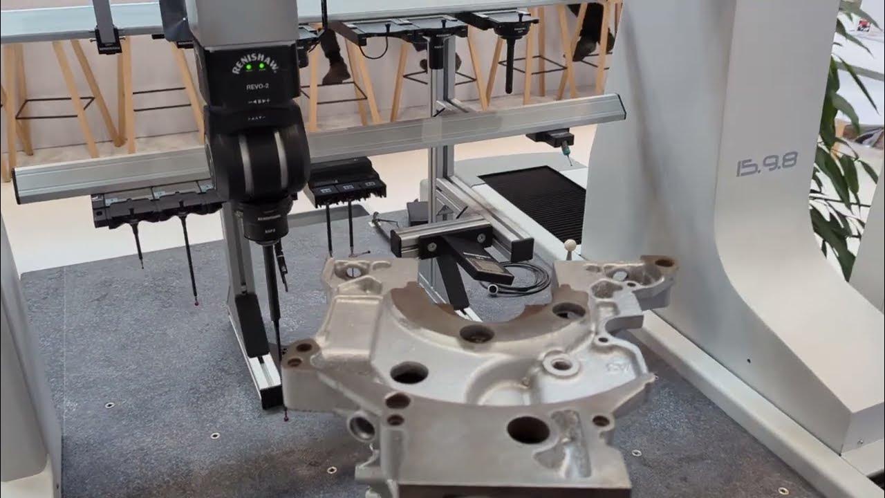 New Revo 5 Axis CMM with Metrolog - YouTube