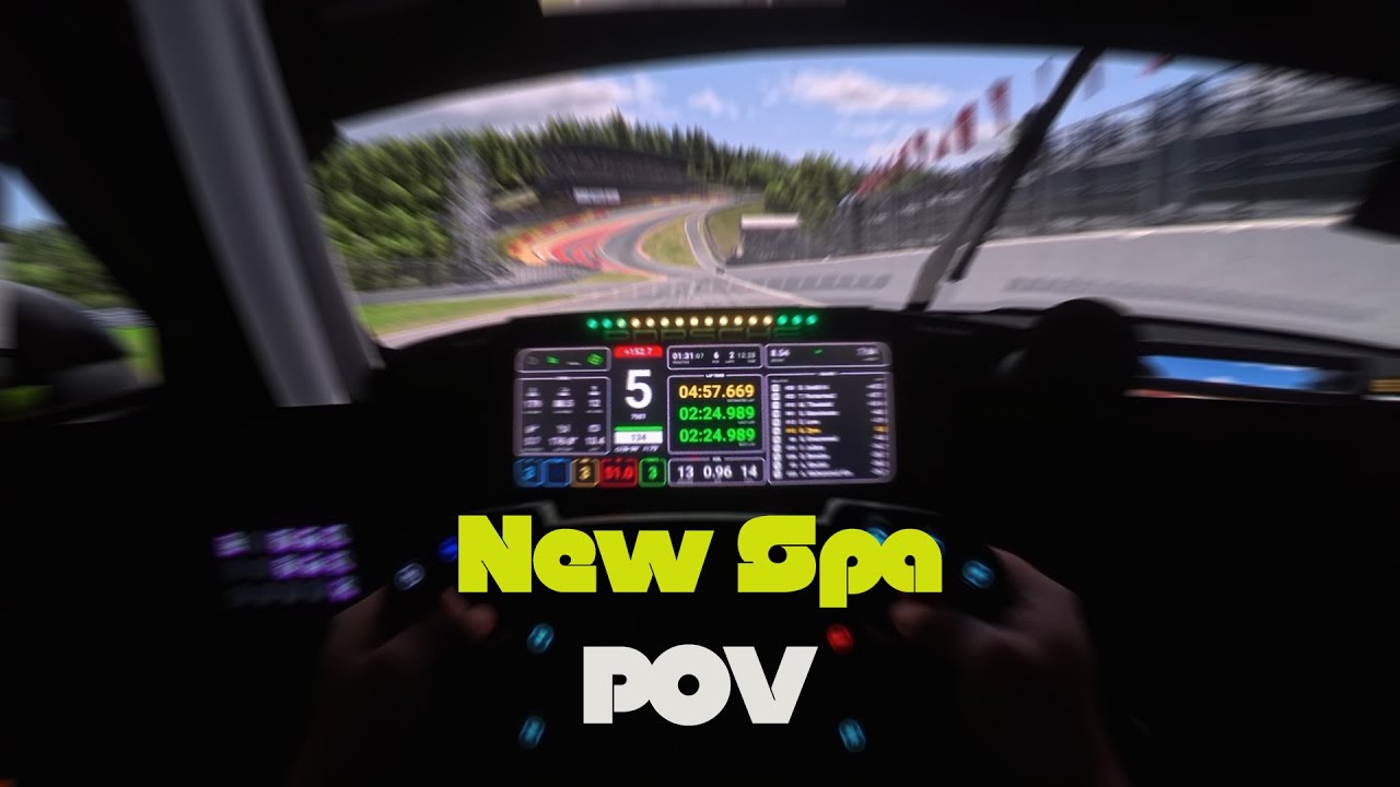 iRacing POV - New Spa! - YouTube