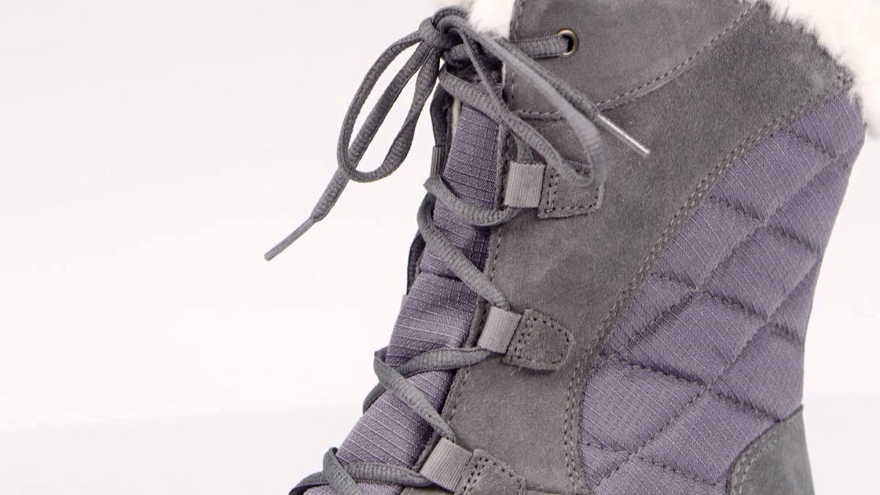 Columbia Women's Ice Maiden Lace Snow Boots - YouTube