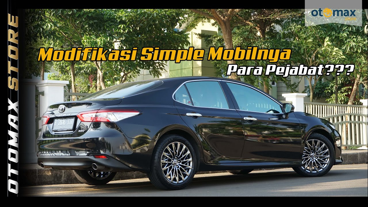 Modifikasi Toyota Camry 2020, Pakai Velg Lexus LM 300 Ring 18 ...