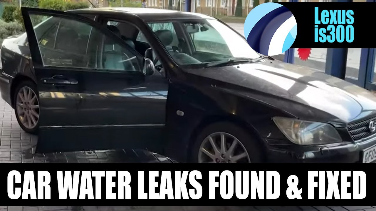 Lexus is300 | More Water Leaks | #LexusLeaks - YouTube