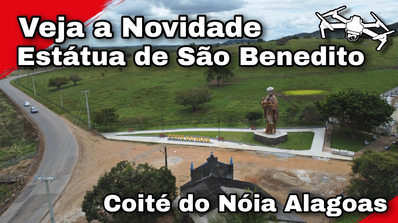 Veja a Estátua do Santo Padroeiro de Coité do Nóia #alagoas #brasil # ...