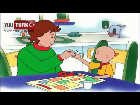 Caillou Türkce - Caillou Cizgi Roman okuyor