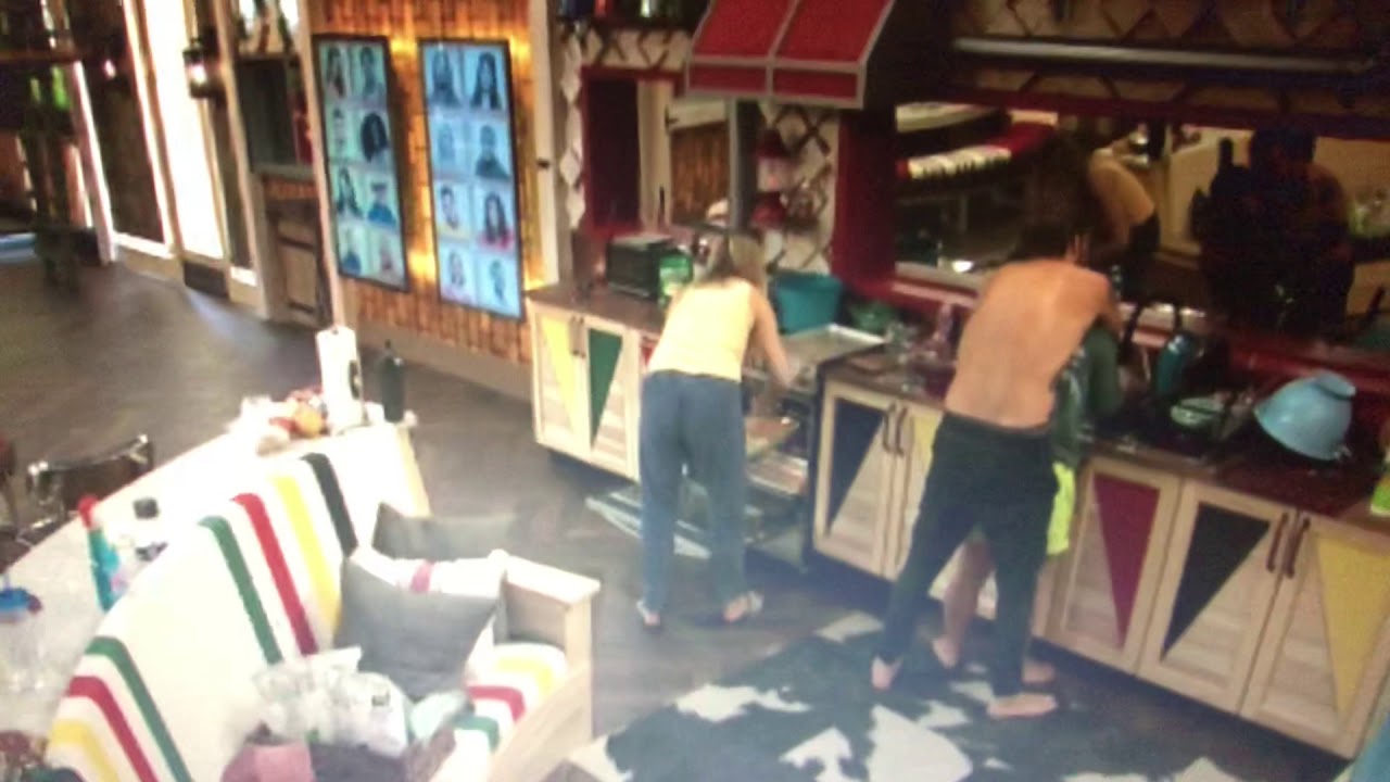 Nick and Tommy flirting in the kitchen BB21 Angle 1 8/27/19 - YouTube