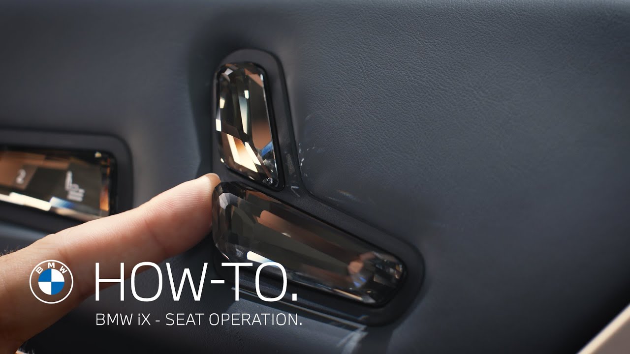 BMW iX Seat Operation | BMW How-To - YouTube