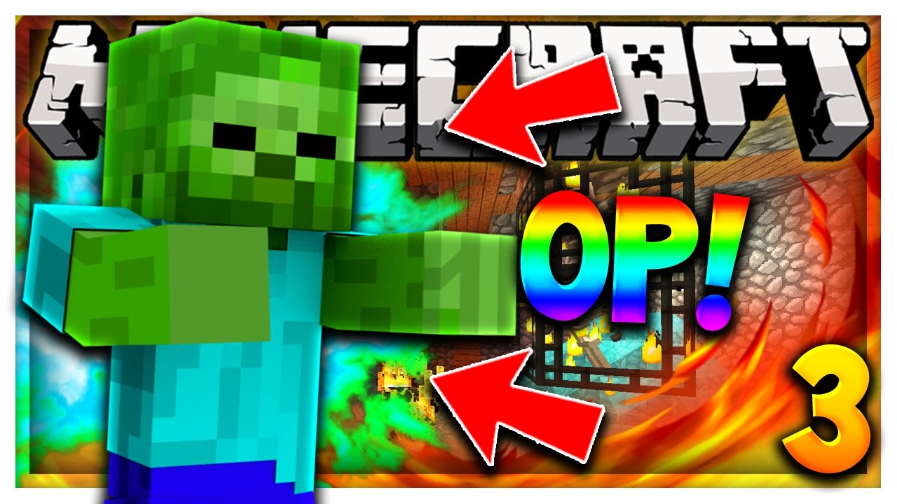 HOW TO MAKE AN OP MOB FARM! | Minecraft OP SKYBLOCK #3 (SkyBlock ...