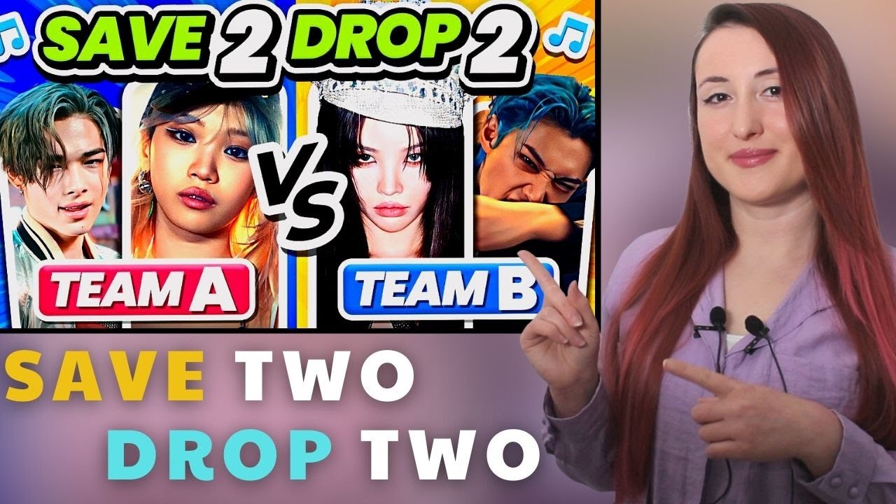 -2- Save Two, Drop Two | KPOP OYUNU | KPOP GAME - YouTube