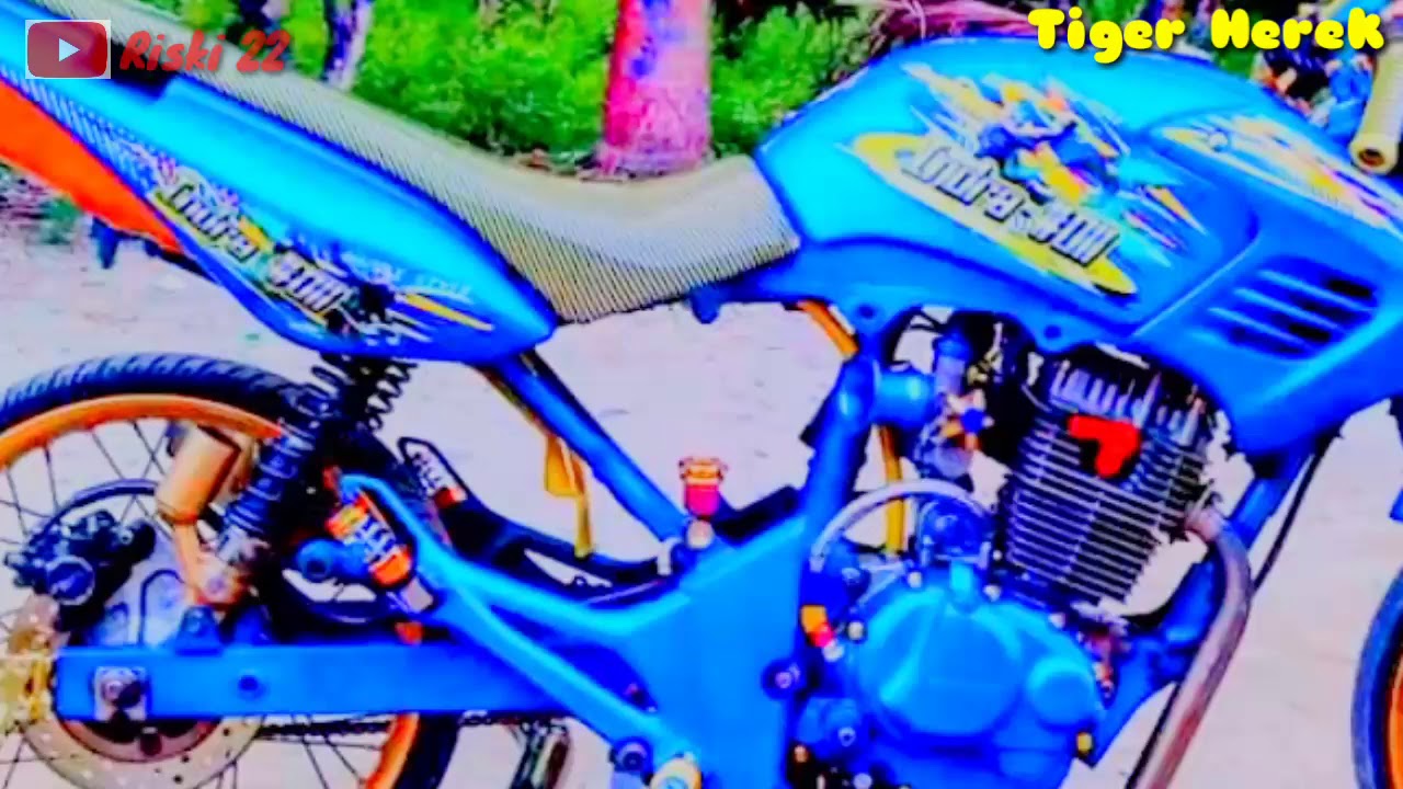 modifikasi tiger herek setel racing - YouTube