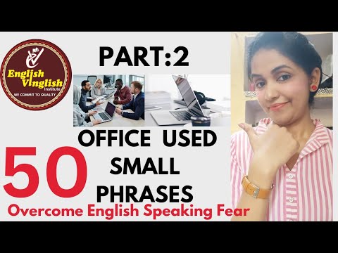 Phrases for Office use|Office used spoken sentences ...