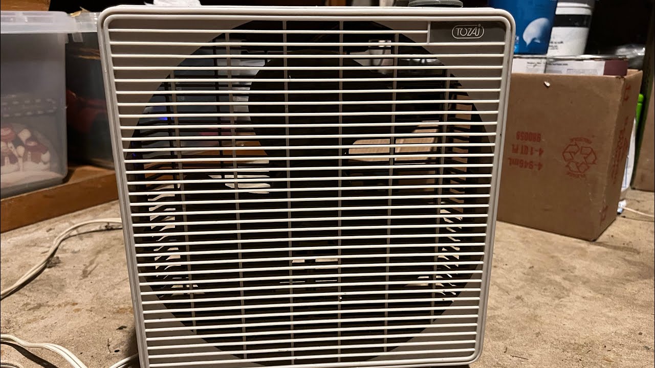 1998 Tozai 10” Box Fan Model DB-100 - YouTube