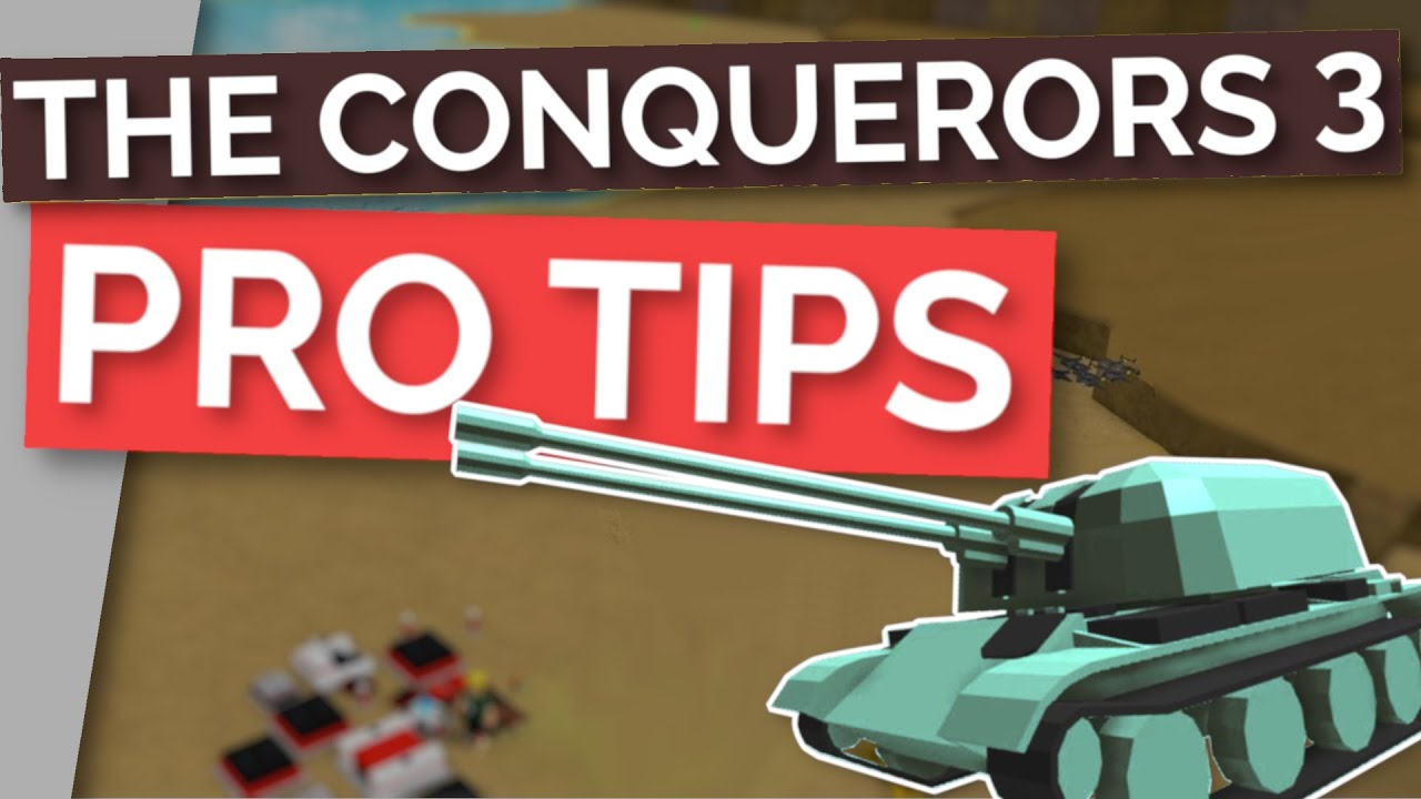 TIPS to become a PRO | THE CONQUERORS 3 - YouTube