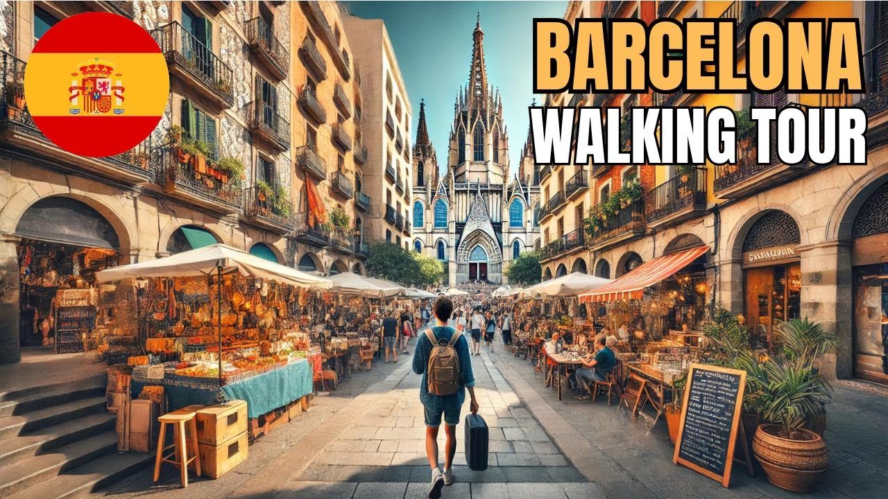 Barcelona, Spain Walking Tour | 4K - YouTube