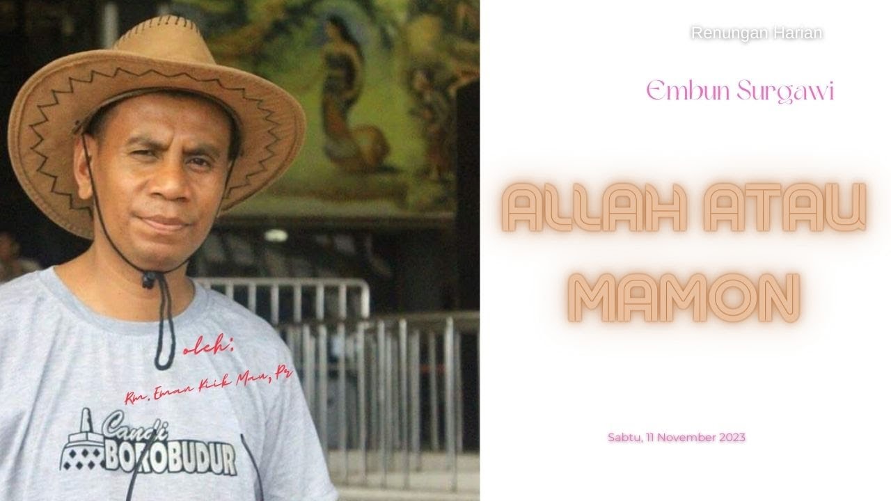 Allah Atau Mamon - YouTube