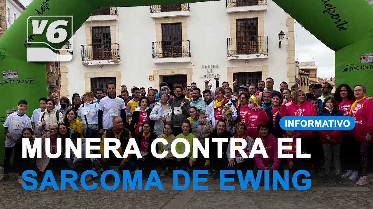 Jornada deportiva en Munera contra el Sarcoma de Ewing - YouTube
