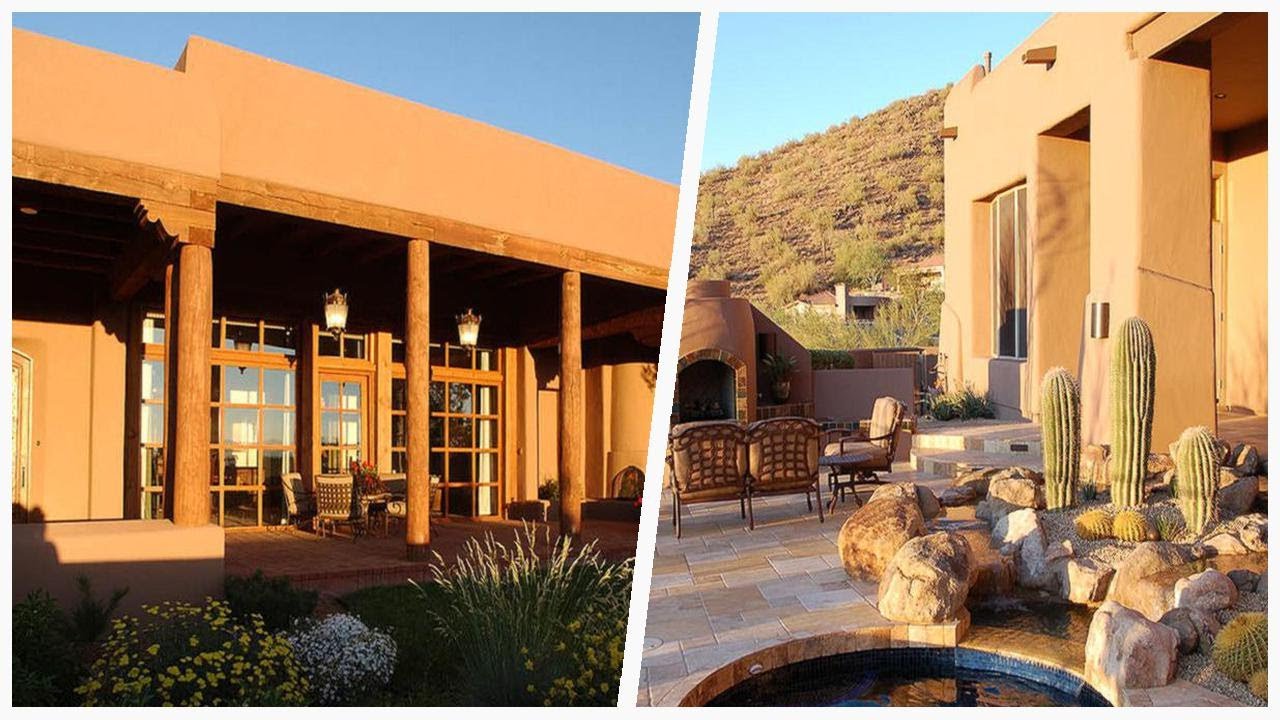 75 Southwestern Orange Patio Design Ideas You'll Love ♡ - YouTube