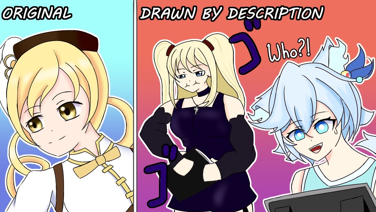 Drawing Characters By Description! - YouTube