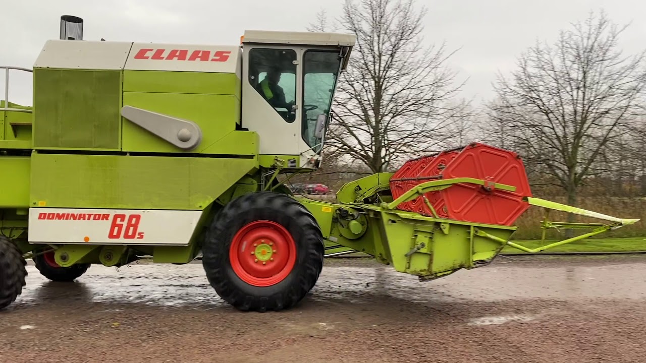 Köp Skördetröska Claas Dominator 68S på Klaravik - YouTube