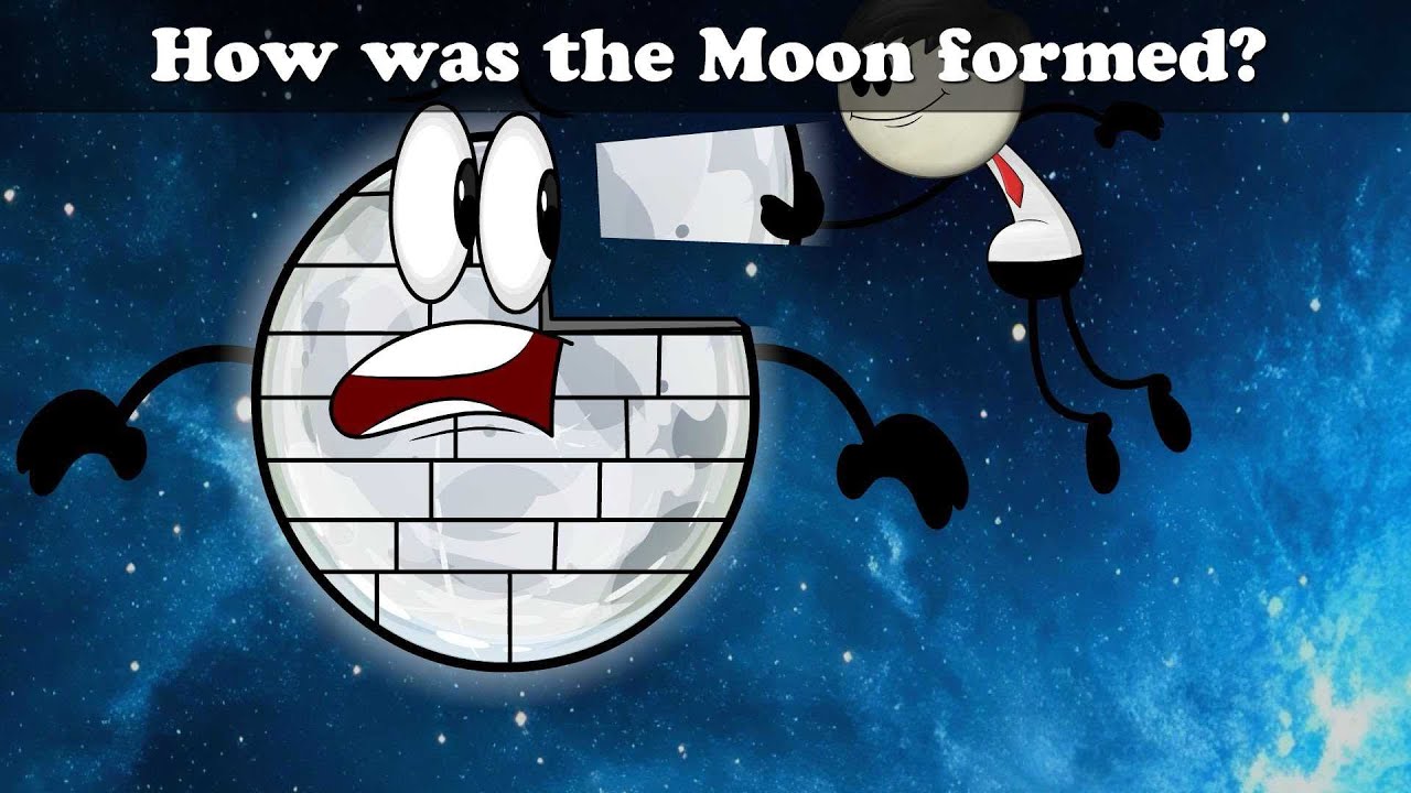How was the Moon formed? + more videos | #aumsum #kids #children #space ...