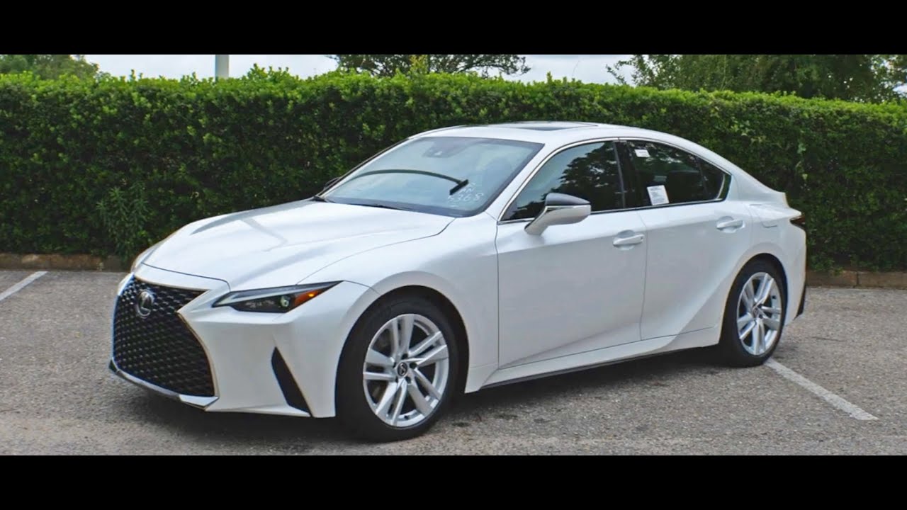 2024 LEXUS IS 300 COMFORT PACKAGE EMINENT WITH BLACK L32974... POC AT ...