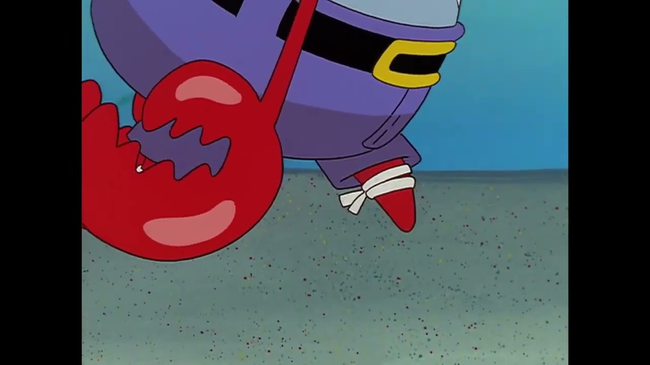 Mr. Krabs Walking Normally for 10 Hours - YouTube