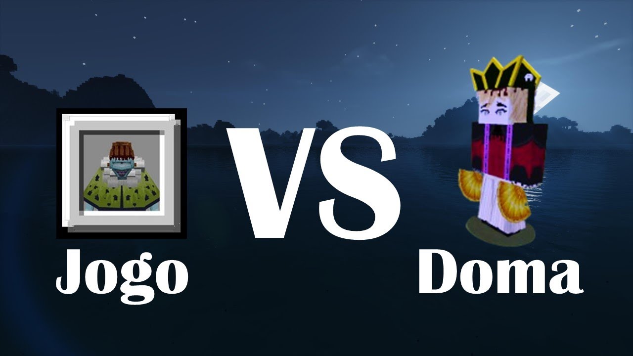 Jogo VS Doma - Jujutsu Kaisen X Demon Slayer Minecraft - YouTube